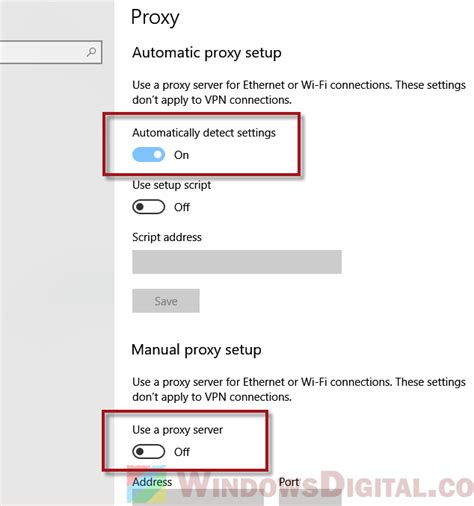 how to check the proxy server settings on your computer
