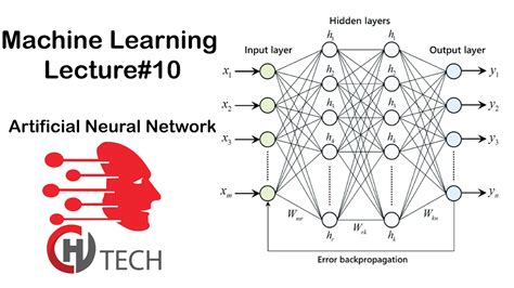 machine learning lec 10 artificial neural network youtube