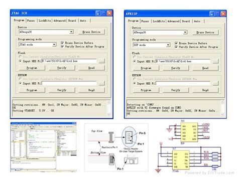 avr jtag ice avr isp 2in1 programmer and emulator v2 5 avrvi china