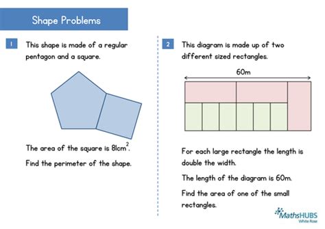 reasoning problem solving number puzzles ks1 and shape problems
