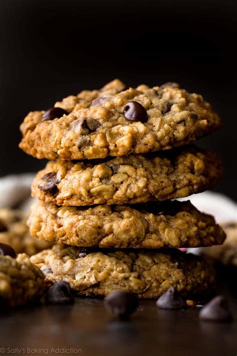 Easy Healthy Oatmeal Chocolate Chip Cookie Recipe