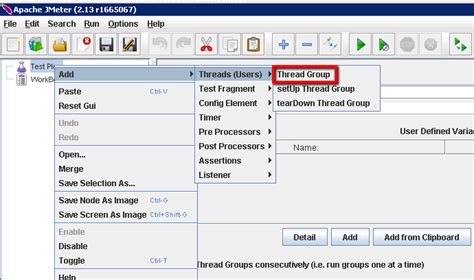 module 5 running our performance tests with jmeter test management