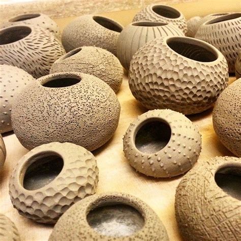 Ceramic Pinch Pots Beginner Pottery Clay Pinch Pots