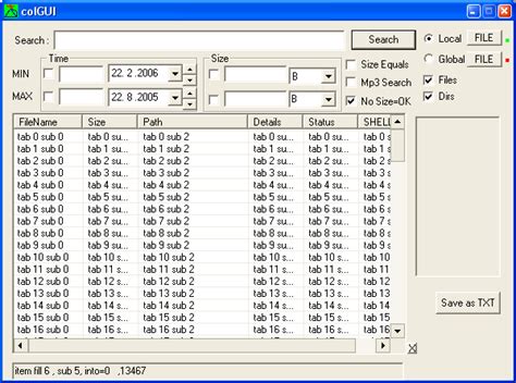 cfsrch catalogue file searcher project web