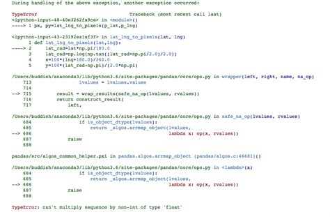python pandas fails to recognise coordinates as number stack overflow