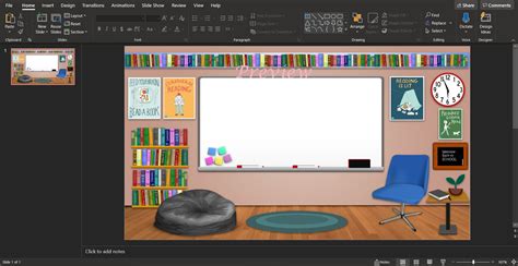 Bitmoji Classroom Template Reading English Etsy