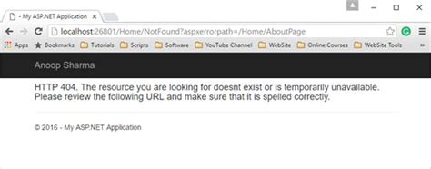 handleerror action filter in asp mvc