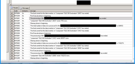 sql how to fetch meaningful rows affected count from the