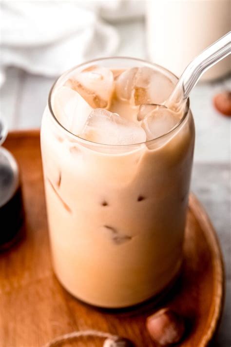 Iced Hazelnut Oat Milk Shaken Espresso Starbucks Copycat