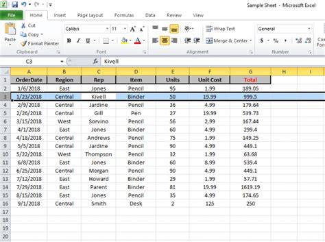 how to use keyboard multiple select entire row in excel