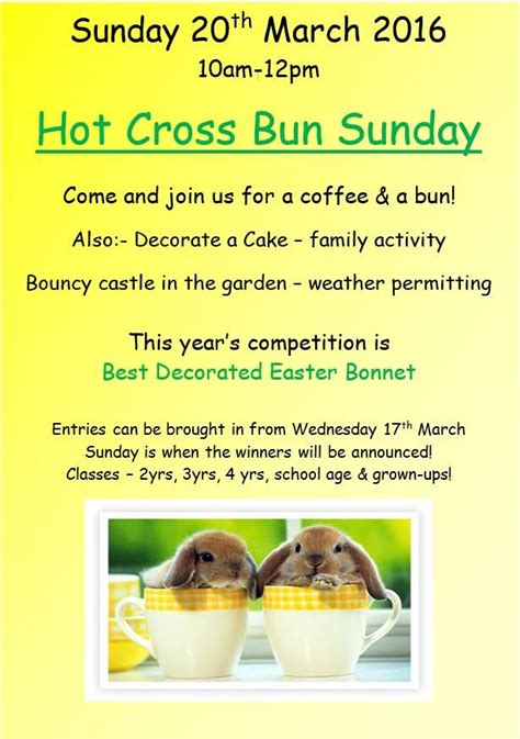 Hot Cross Bun Sunday