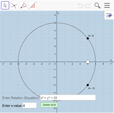 implicit differentiation quick check geogebra