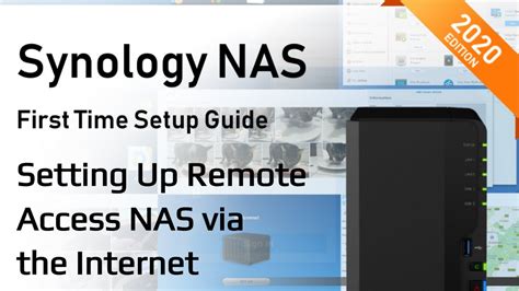 Synology Nas Setup Guide 2020 Setting Up Internet Access Youtube