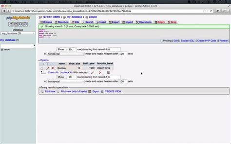 baru 33 php connect to mysql select database