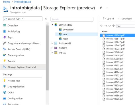 extract data from pdfs using form recognizer with code or