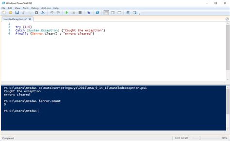 error handling two types of errors scripting blog