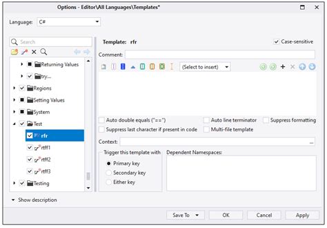 text commands coderush devexpress documentation