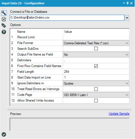 alteryx designer interface understand the each part of the user
