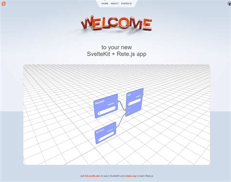 rete js on twitter introducing enhanced rendering support with svelte
