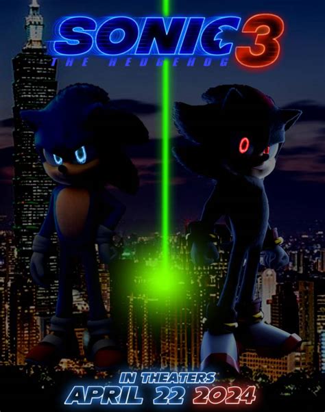 Sonic Movie 3 Poster By Tailsthedesigner92 On Deviantart