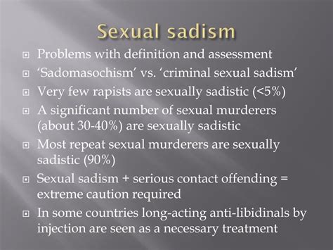 Ppt Working With Men With Deviant Sexual Interests Powerpoint