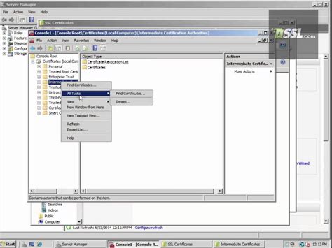 how to install an ssl certificate for iis 7 on windows