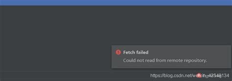 git 中遇到could not read from remote repository 程序员大本营