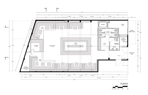 Galería De Bares Y Restaurantes 50 Ejemplos En Planta Y Sección 17