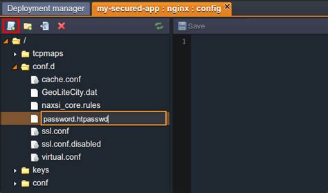 app security with nginx balancer jelastic dev docs