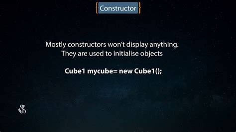 java default constructor and user defined constructor youtube