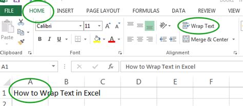 how to wrap text in excel 4 easiest method excelnsg
