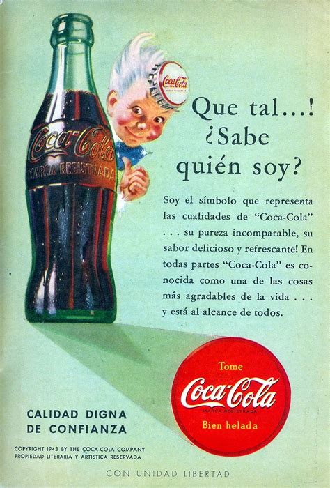 Anuncios De México Refresco Coca Cola Mayo 1943