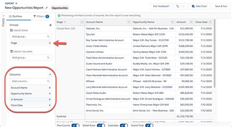 understand reporting for donor management unit salesforce trailhead