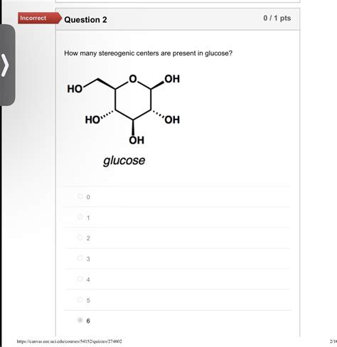 [solved] Incorrect Question 2 0 1 Pts How Many Stereogenic Centers