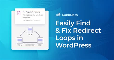 how to easily find and fix redirect loops error in wordpress rank math