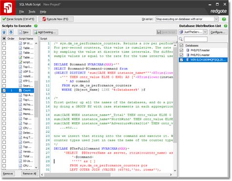 gathering sql server performance counters for multiple servers redgate