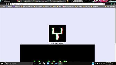 html overlapping 2 images without losing centering