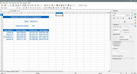 open office calc basic spreadsheet tutorial