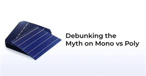 debunking the myth on mono vs poly infinite energy infinite energy