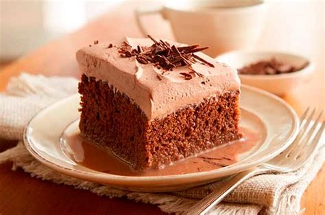 Torta De Tres Leches De Chocolate Comidas Peruanas