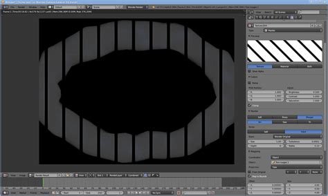 texturing apply a volumetric texture tangentially on a torus