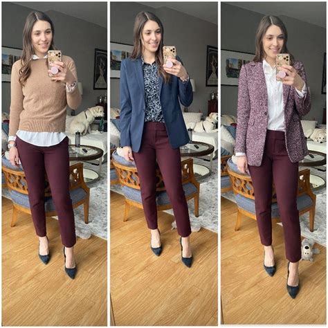 Office Outfit Ideas Burgundy Pants Burgundy Pants Outfit Pants