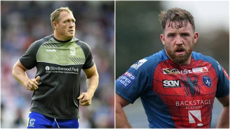 Ex Wakefield Trinity Star Danny Kirmond And Ex Warrington Wolves