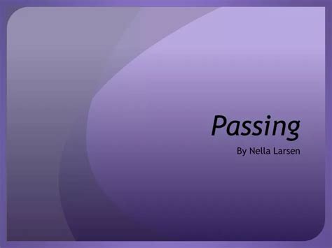 Ppt Passing Powerpoint Presentation Free Download Id 2206967