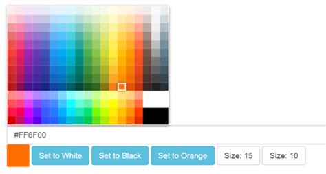 material design color picker component