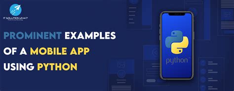 prominent examples of a mobile app using python