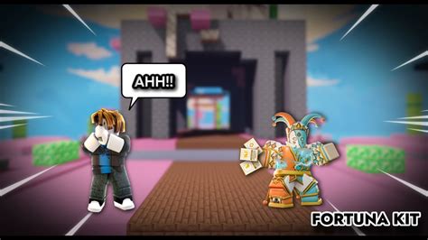 The Fortuna Kit With New Op Cards Roblox Bedwars Youtube