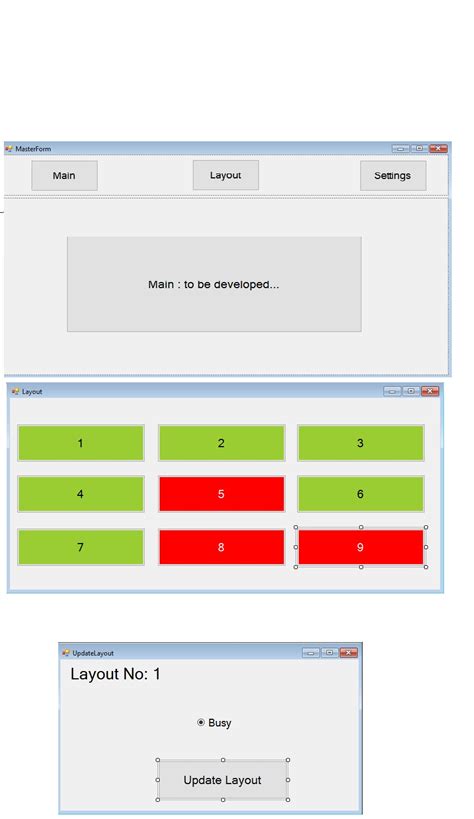 update winform c from another form after adding buttons dynamically