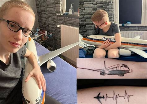 woman sexually attracted to objects is in a relationship with a plane