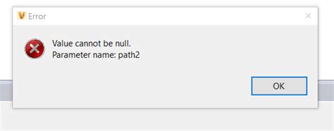 value cannot be null parameter name path 2 autodesk community